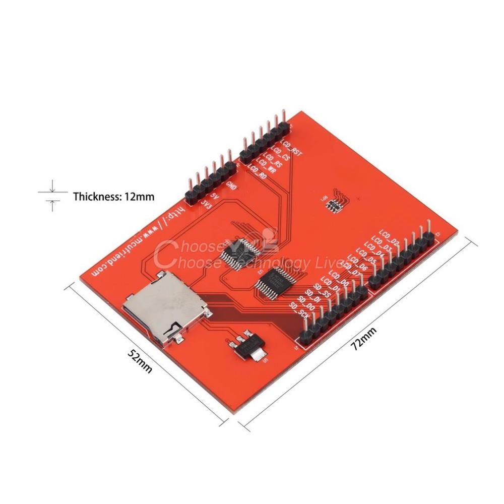 Купить 24 дюймовый 24 Tft Lcd щит Sd сокета сенсорный модуль панели