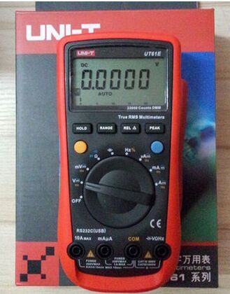 Купить UNI-t ut61e цифровой мультиметр авто диапазон true rms пик ...