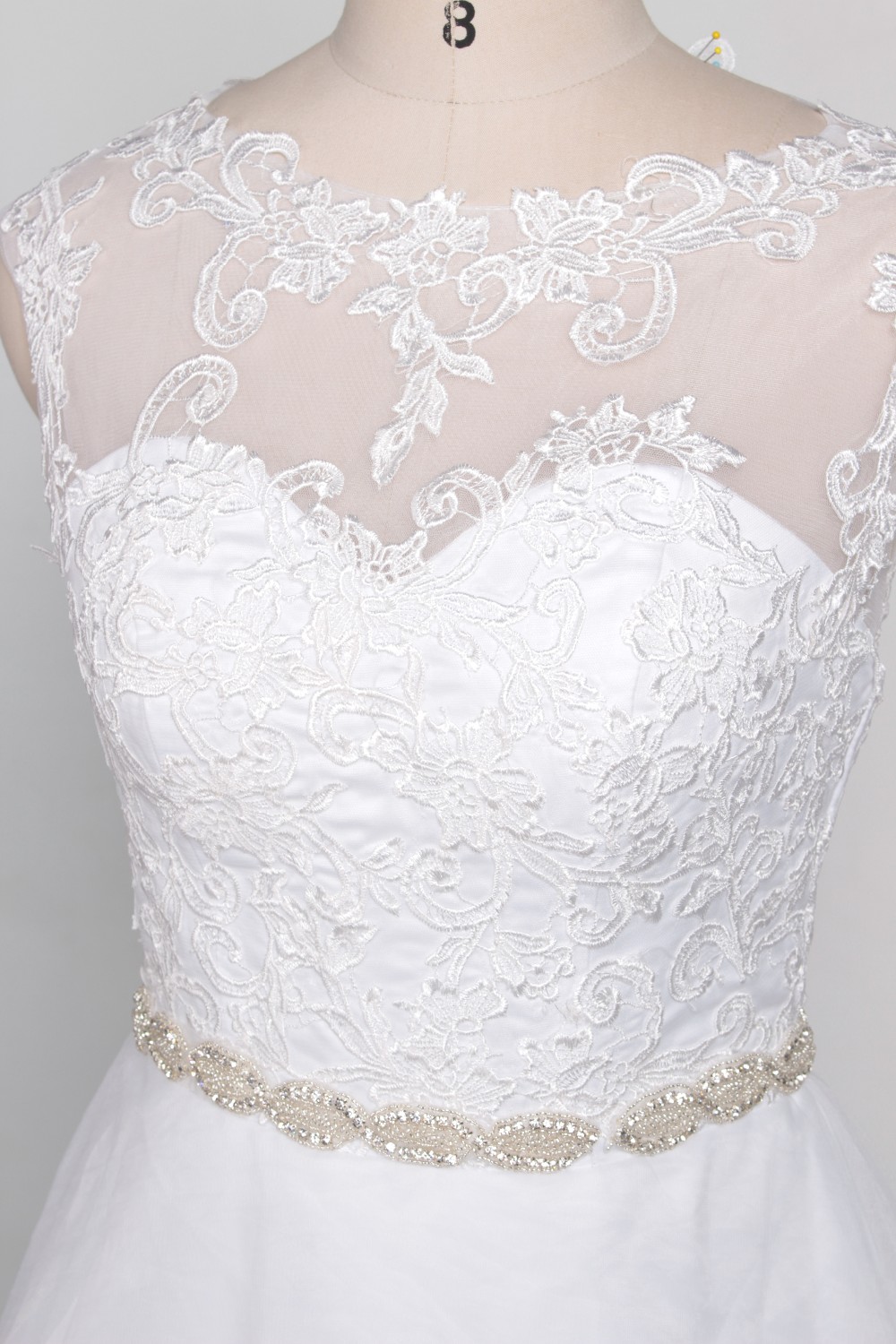 A Line Appliques Beading Beach Lace Wedding Dress My Wedding Ideas
