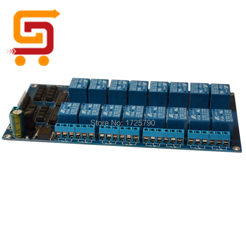 Купить высокое качество 12v 16 канальный релейный модуль низкого уровня