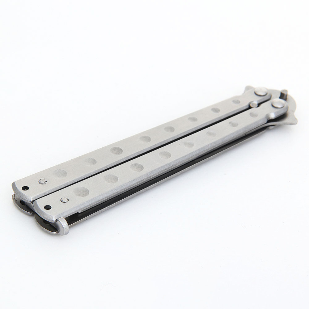 Купить Новый нержавеющей стали balisong стиль практики подготовки Нож ...