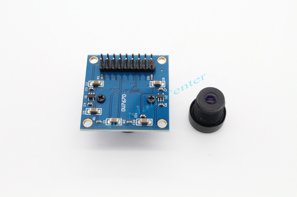 Купить процедуру новый 1шт-синий ov7670 300kp модуль камеры vga arduino в интернет-магазине с ...