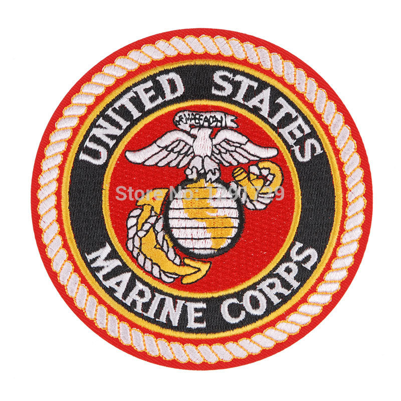 Us United States Usmc Marine Corps Badge Patch 1235 In Patches From Home And Garden On Aliexpress