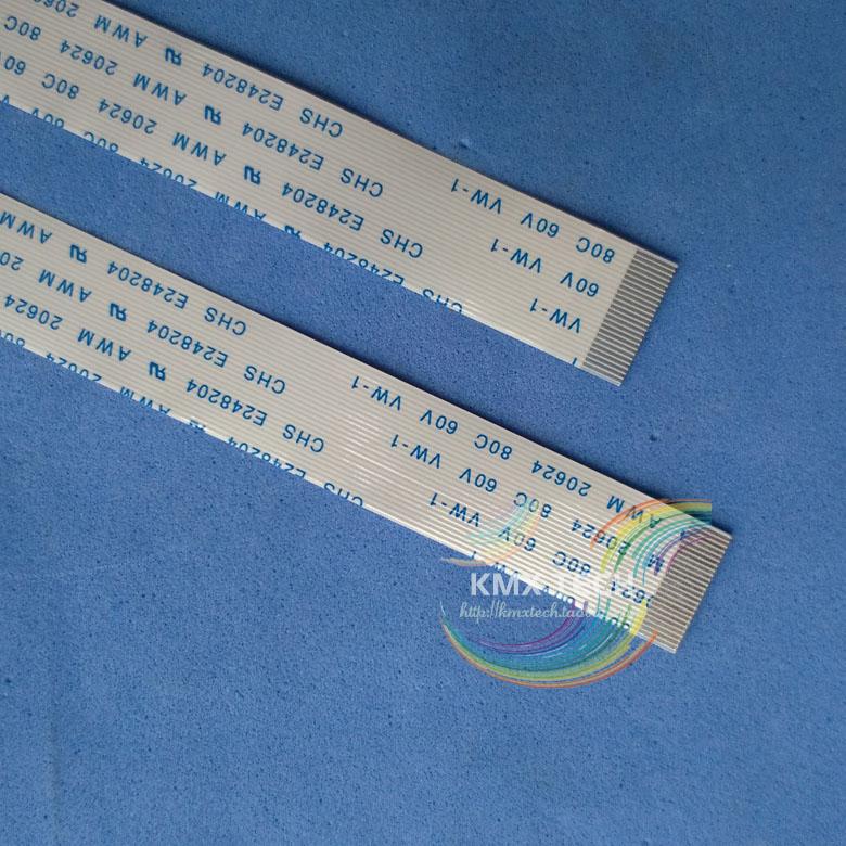 AWM 20624 80C 60V VW 1 FFC FPC Flexible Cable plano 24PIN 0,5 paso 300MM 360MM 150MM de largo A ...