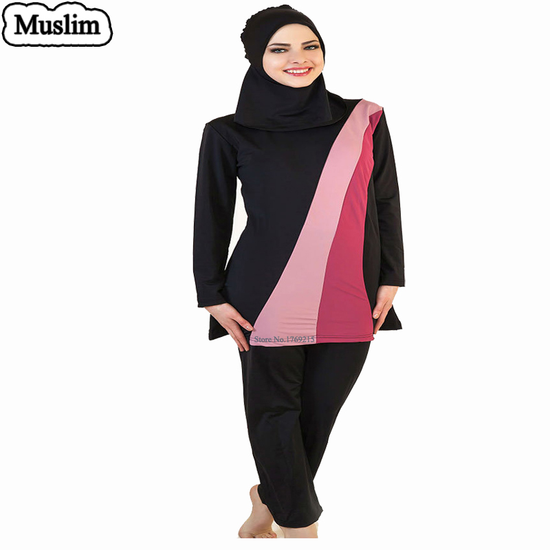 Купить высокое качество maillots де bain musulman Исламской купальник ...