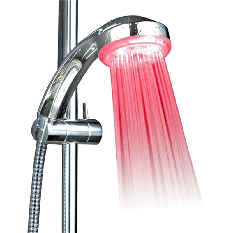 Led Shower Head Pommeau Douche Bathroom Water Glow Colorful Led Shower