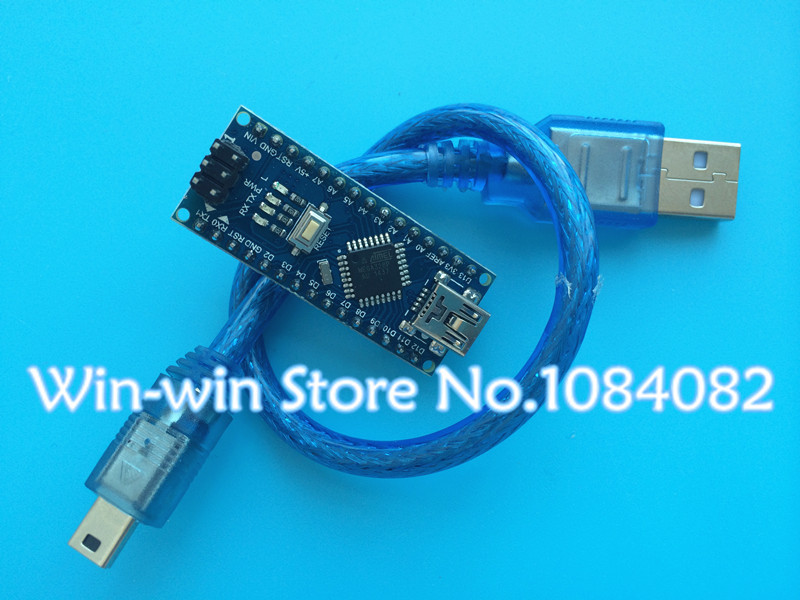 Купить Нано 3 0 контроллер совместим с Arduino Nano Ch340 Usb драйвер с