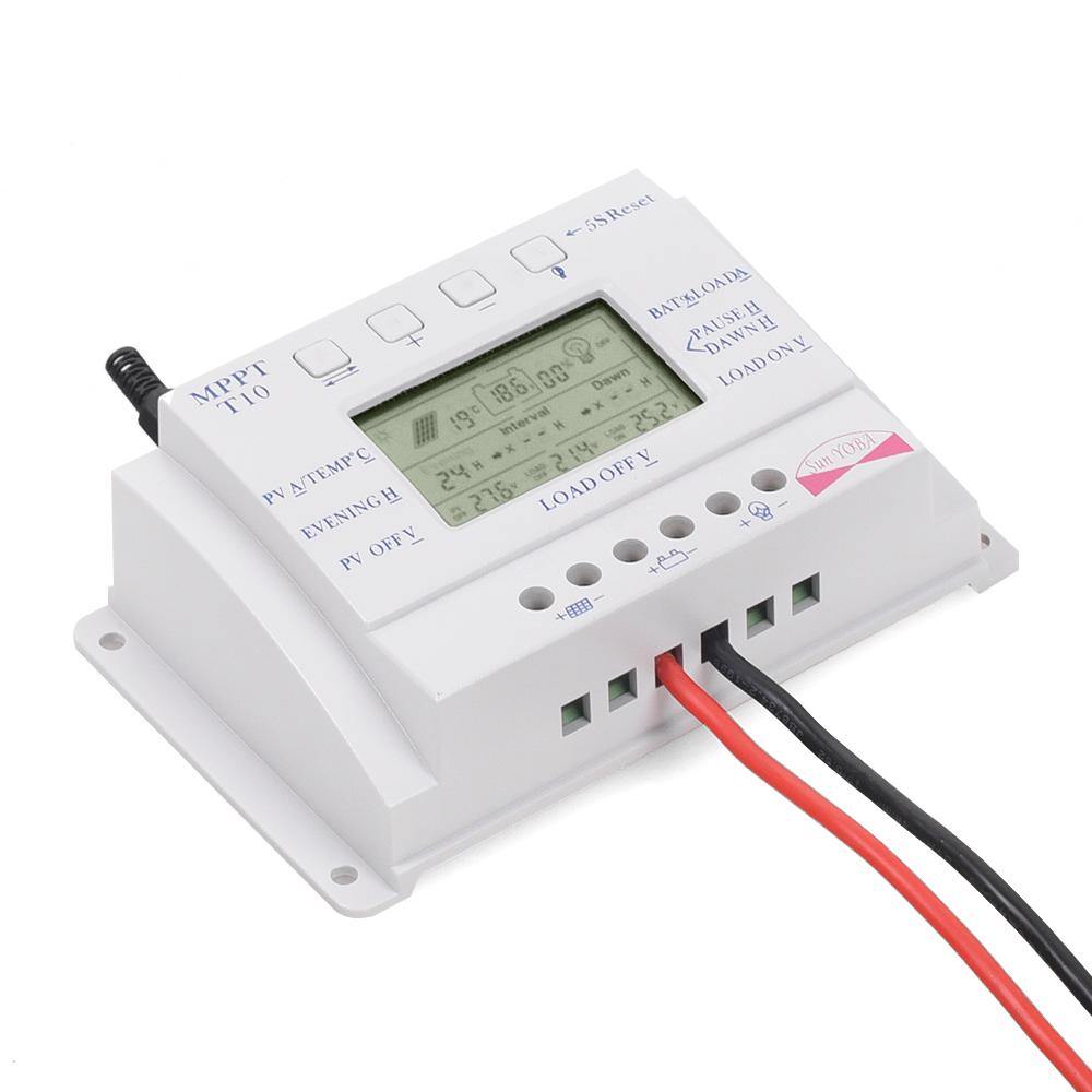 Купить ЖК 10А 12v/24v mppt солнечные батареи регулятор заряда ...