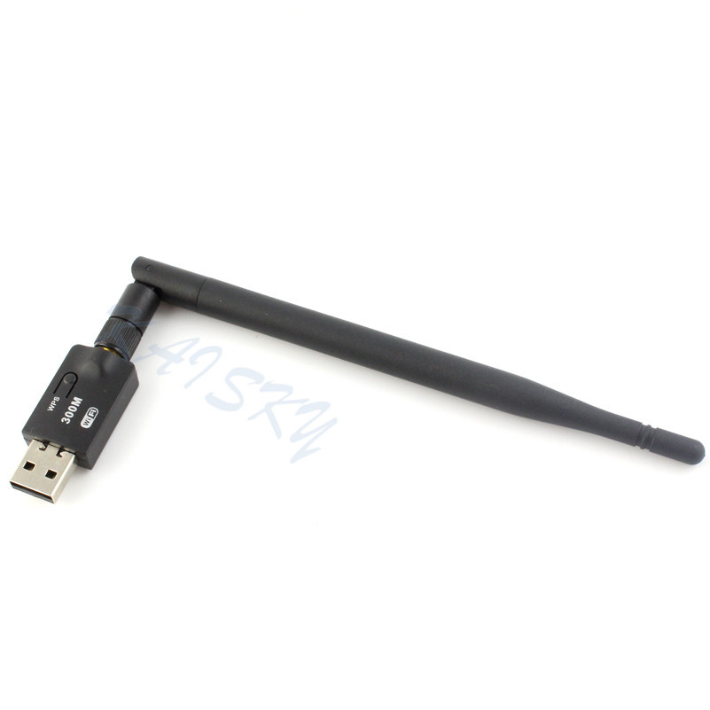 Купить укреплять USB wifi 300 Мбит/с беспроводной адаптер wi fi wi-fi ...