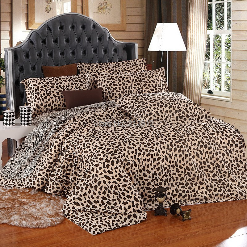 Popular Leopard Print Comforter Set Buy Cheap Leopard Print Comforter