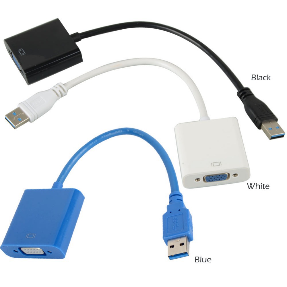 Купить Новый высокое качество usb 3.0 кабель vga видео графическая ...