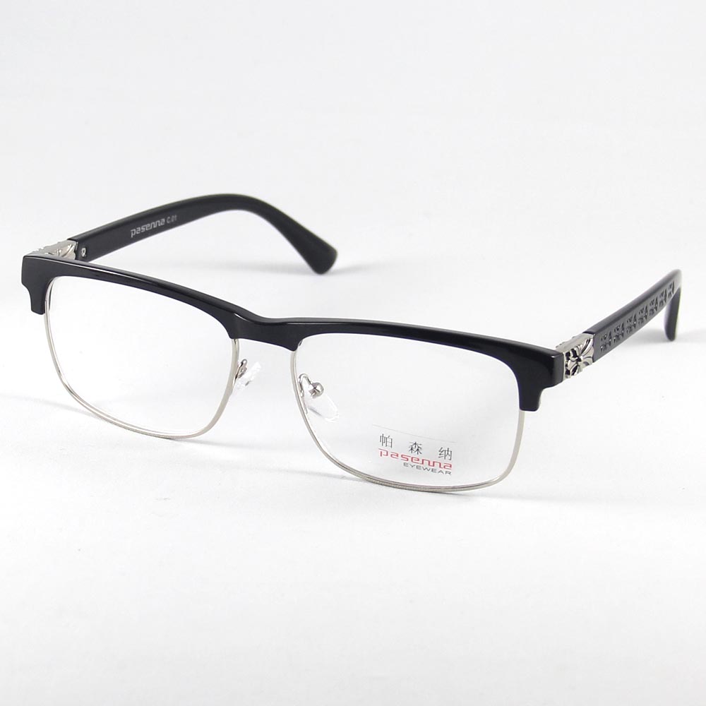 Decoration Eyewear Frames Eyebrows Design Eyeglasses Mens Plano Retro Eyeglasses Men Optical