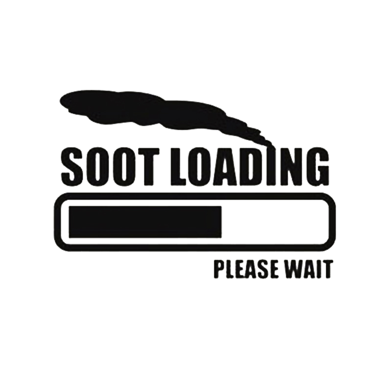 Paper & Party Supplies Paper Soot Loading Sticker Bumper Stickers etna.com.pe